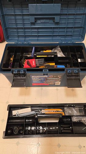 Mastercraft tool Box with Assorted Tools and Trays | Victoria (British ...