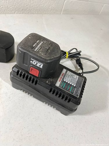 Porter Cable 12V Charger With 12V Battery And Separate 18V Battery ...