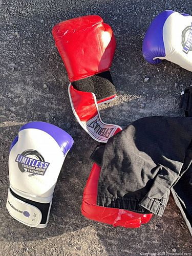 2 Pairs Boxing Gloves And BJJ Gi | Maxsold