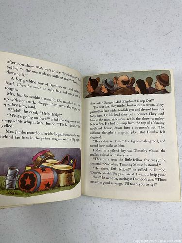Walt Disney’s Dumbo – Little Golden Book, Golden Press | Dundee ...