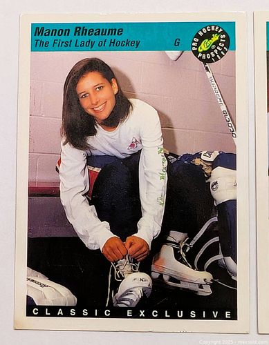 Manon Rheaume Hockey Cards Maxsold