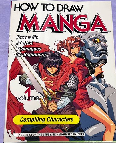 How to Draw Manga Vol 1 Book & Dragon Ball Clear File | Maxsold