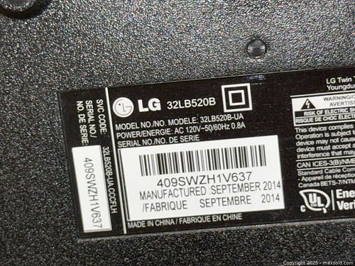 LG 32 inch LCD TV | Maxsold