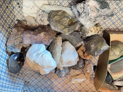 Lot of 60+ Rock & Mineral Specimens with Original Labels | Halton Hills ...