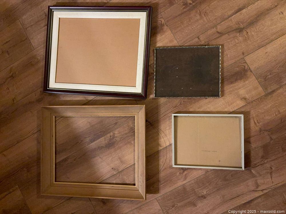 Picture frames 8x10 11x14 16x20 with framed landscape print | Maxsold