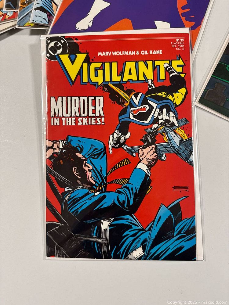DC Vigilante comic run issues 1-22 | Maxsold
