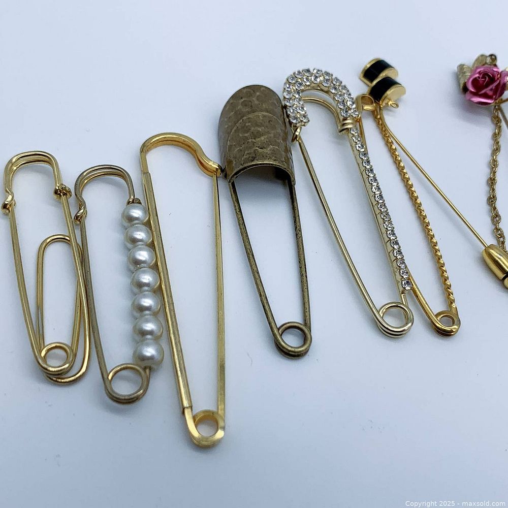 Vintage decorative stick pin assortment | Maxsold