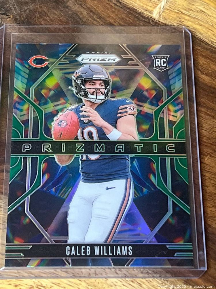 Caleb Williams Prizmatic RC Silver Prizm Card | Maxsold