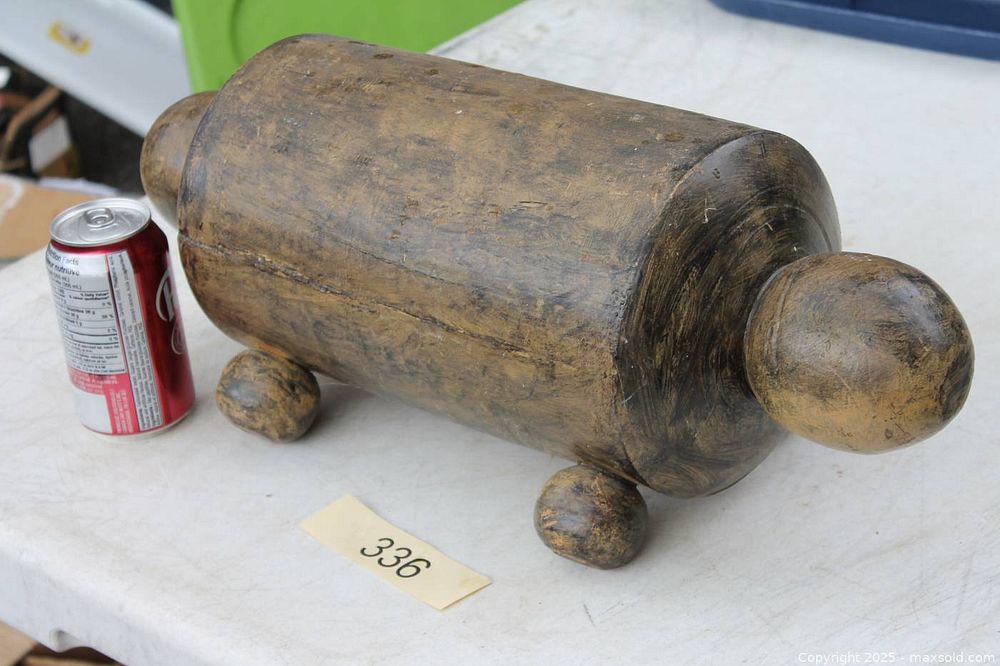 Vintage wooden gout stool | Maxsold