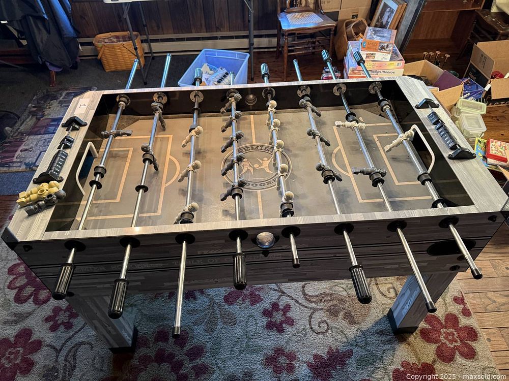 Premier Soccer Championship foosball table | Maxsold