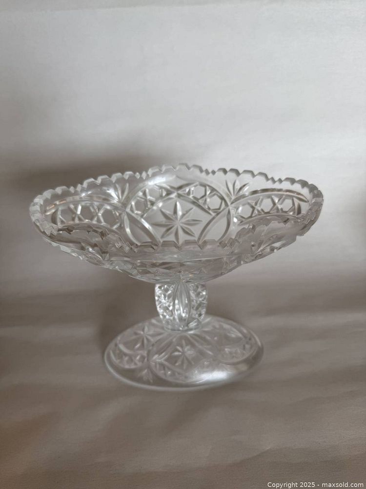 Lot Earthenware Bowl and Crystal Compote dish | Toronto (Ontario ...