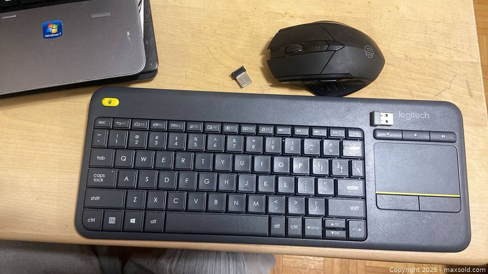 Logitech Wireless Keyboard, Mouse, 2 Receivers | Maxsold