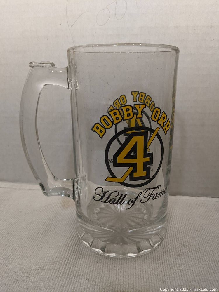 Bobby Orr #4 Hall of Fame Boston Bruins Mug | Oshawa (Ontario, Canada) SELLER MANAGED Downsizing ...