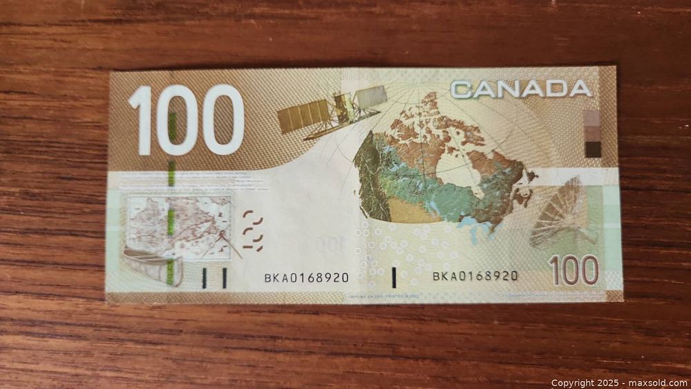2004 Canadian One Hundred Dollar Bill | Pelham (Ontario, Canada) SELLER ...