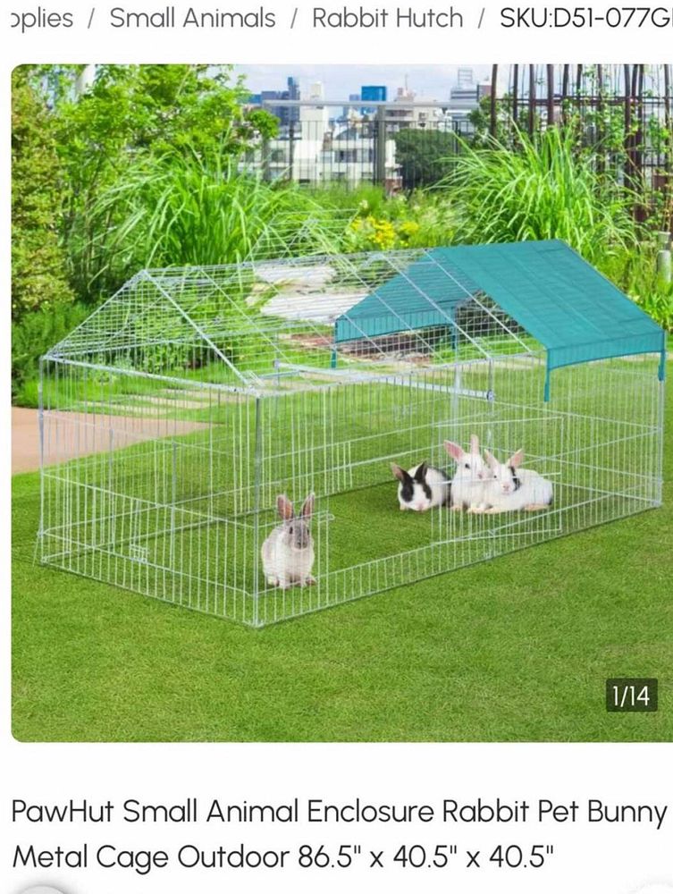 PawHut outdoor animal enclosure, new in box | Maxsold