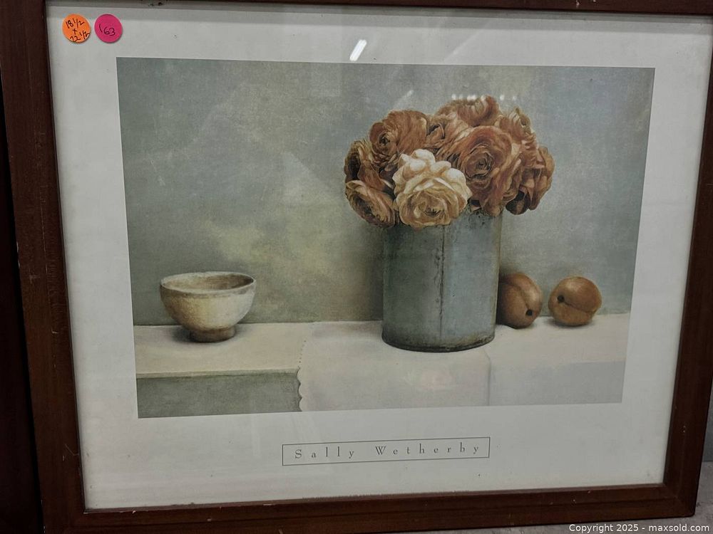 Set of 3 framed reproduction art prints | Maxsold