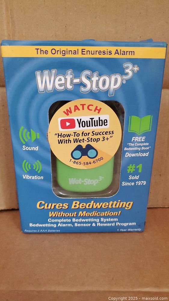 PottyMD Wet-Stop 3+ Bedwetting Alarm System | Maxsold