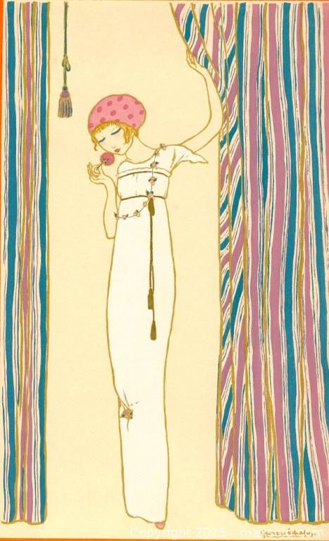 Georges Lepape Les Choses de Paul Poiret V pochoir | Maxsold