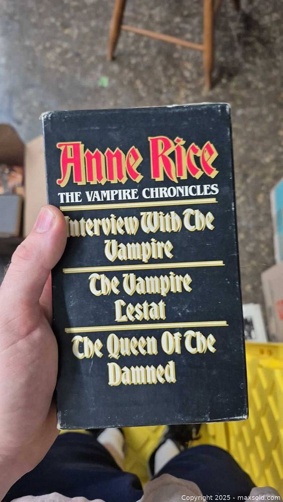 Anne Rice The Vampire Chronicles boxed set | Maxsold