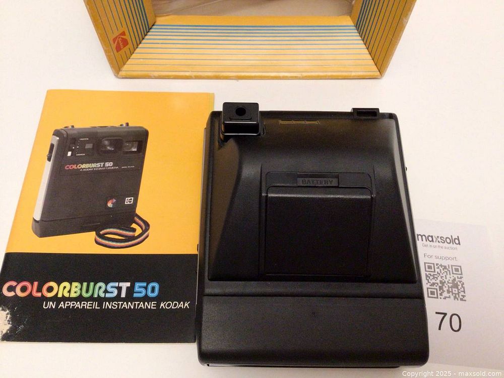 Vintage Kodak Instant Film Camera in Box with Manual - Colorburst 50 Model | Toronto (Ontario ...