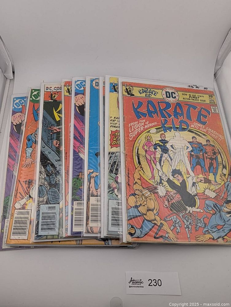 1970s DC Karate Kid comic books x12 | Maxsold