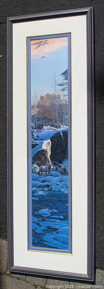 Rod Frederick "Breaking the Ice" signed limited edition print | Maxsold