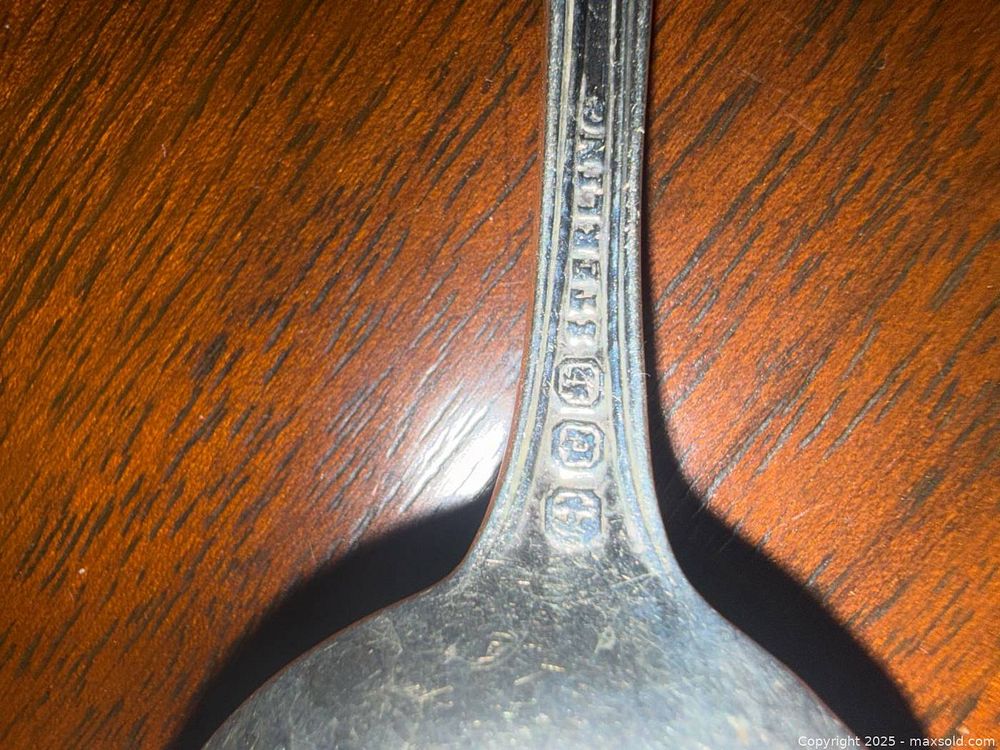 Set Of 6 Sterling Silver Demitasse Spoons | Maxsold