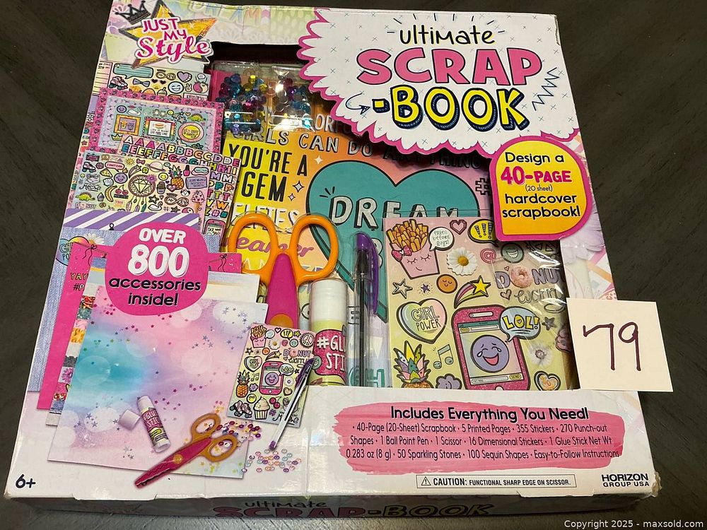 Ultimate Scrapbook Kit | Maxsold