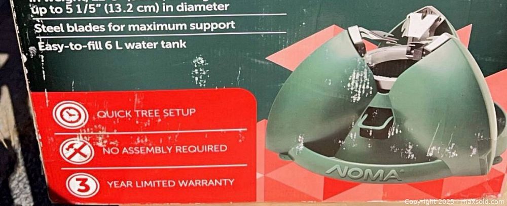 NOMA Quick-Stand indoor Christmas tree stand | Maxsold