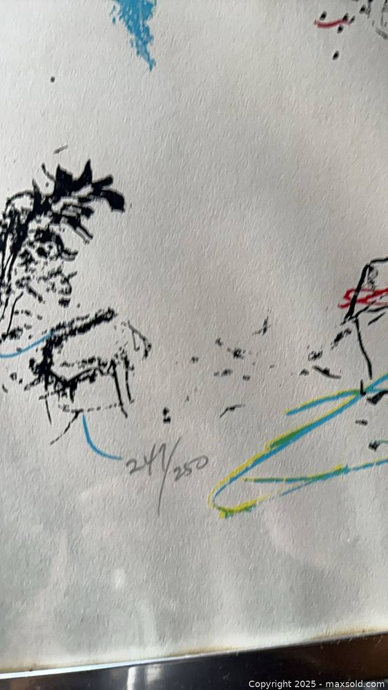 Marc Chagall signed framed artwork | Maxsold