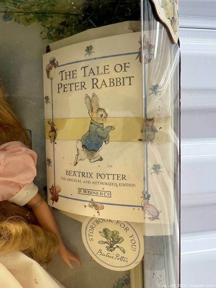1997 The Tale of Peter Rabbit Barbie Doll BNIB | Maxsold