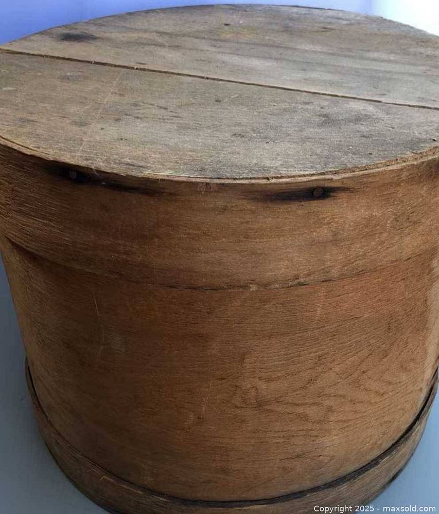 Vintage Wooden Cheese Box | Maxsold