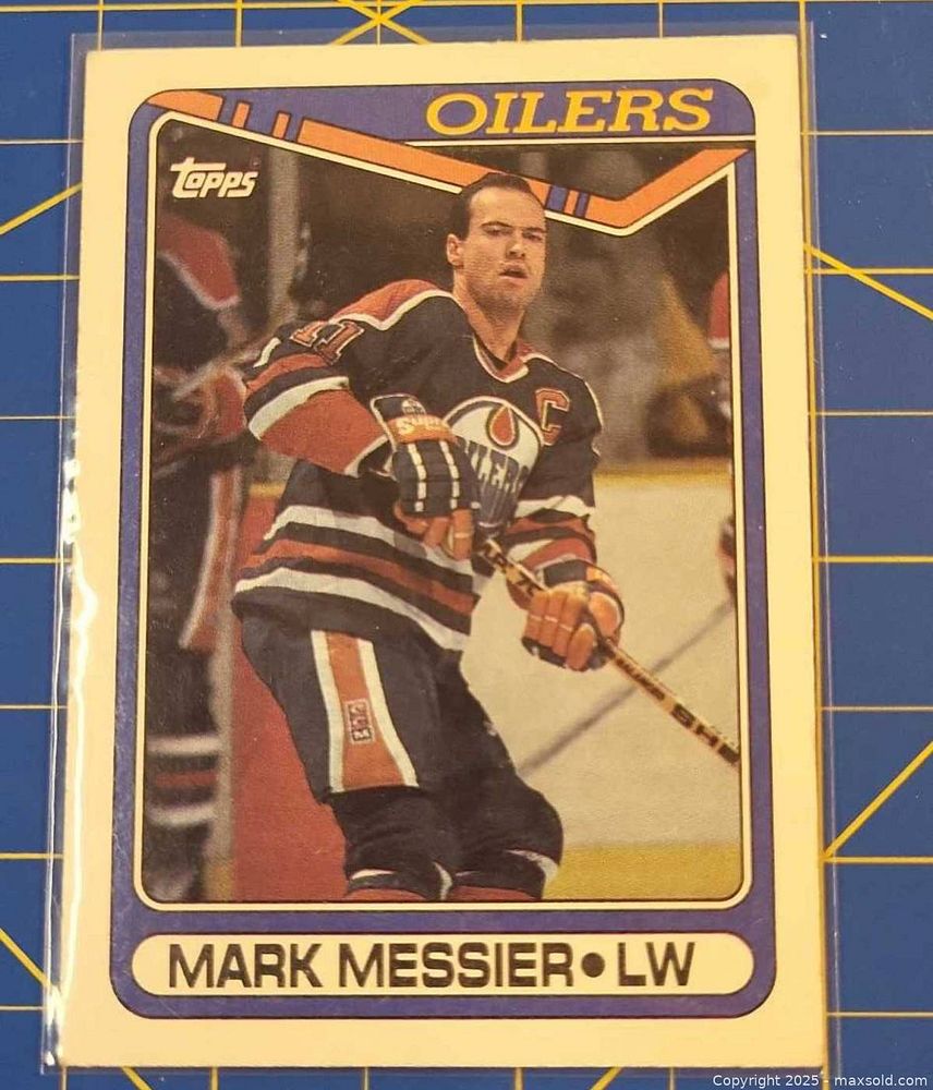 Mark Messier 1990 Topps Hockey Card #130 | Maxsold