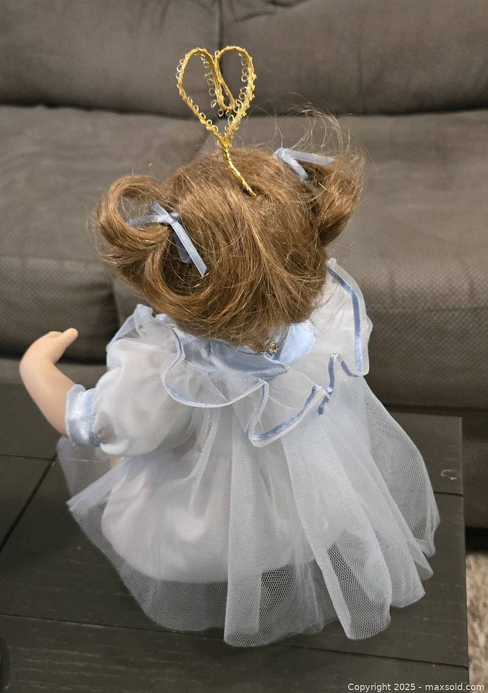 Ashton-Drake porcelain 9" baby angel doll | Maxsold