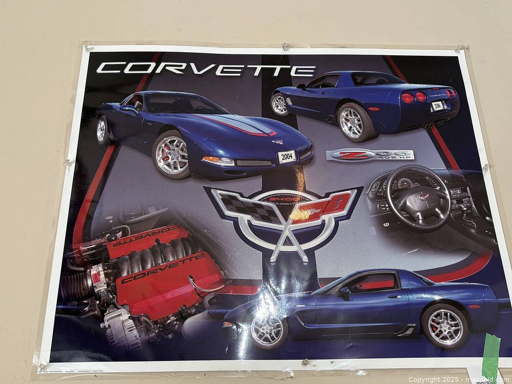 Laminated stock car racing posters collection | Maxsold