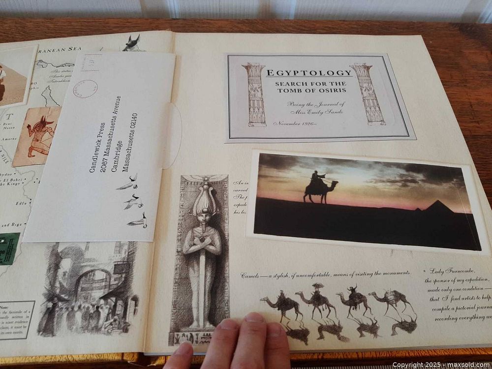 Egyptology: Search for the Tomb of Osiris hardcover book | Maxsold