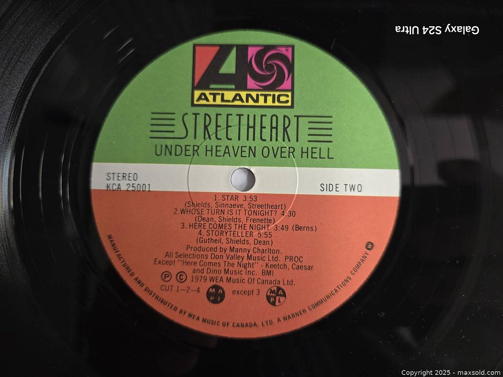 Streetheart Under Heaven Over Hell LP | Maxsold
