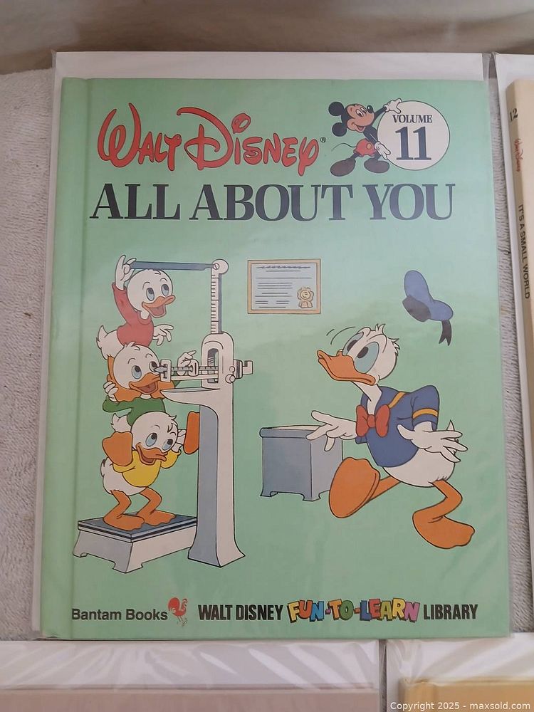 Walt Disney Fun to Learn Library 12 Hardcover Books | Maxsold