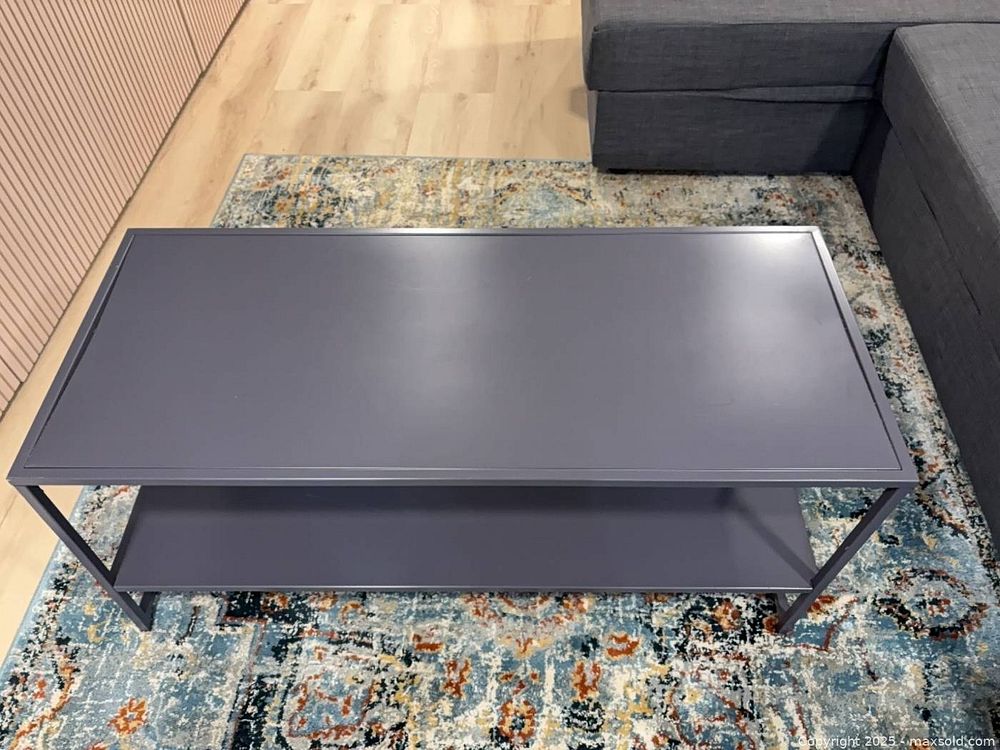 Structube metal coffee table | Maxsold