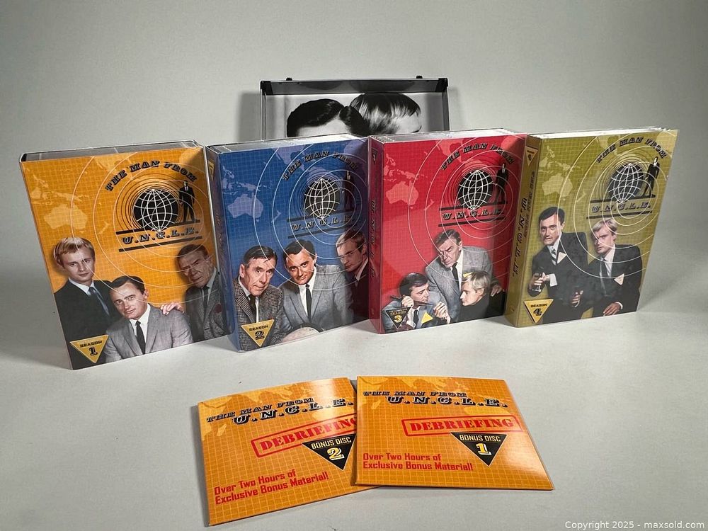The Man From U.N.C.L.E. Complete Series 41-Disc DVD Set With Metal ...