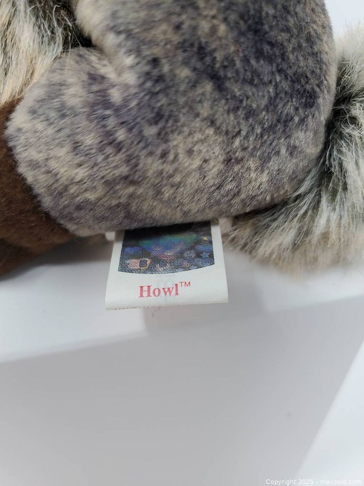 Ty Beanie Baby Howl Wolf with Tag | Maxsold