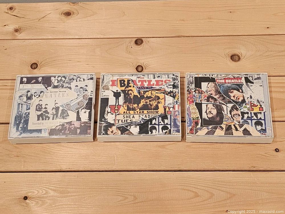 The Beatles Anthology 1, 2 and 3 double-CD sets | Maxsold