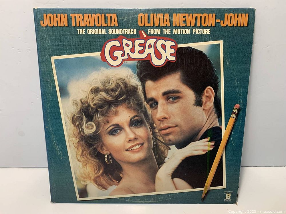 Grease Original Soundtrack 2xLP Vinyl | Maxsold