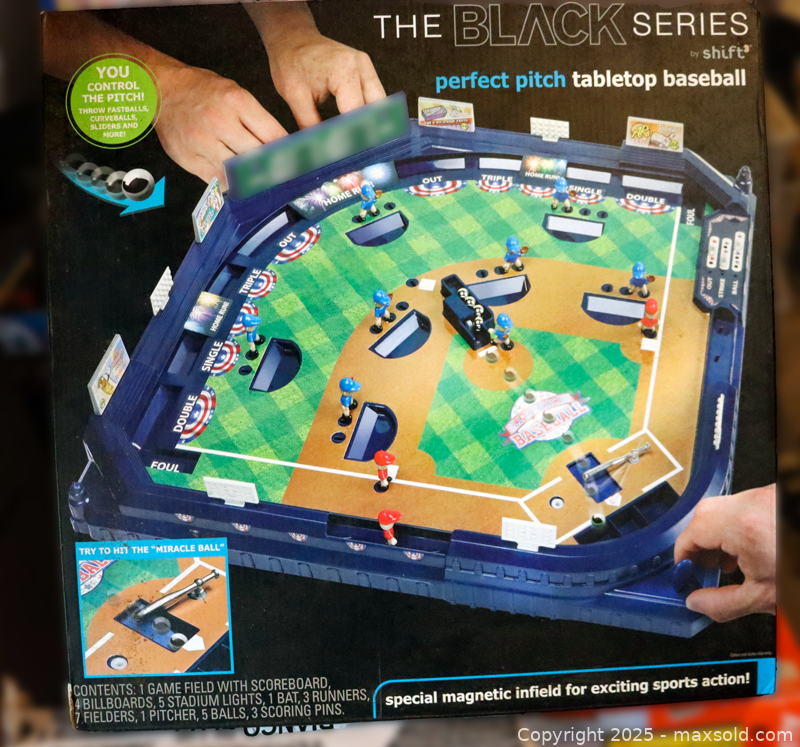 Perfect Pitch Tabletop Baseball Game | Maxsold