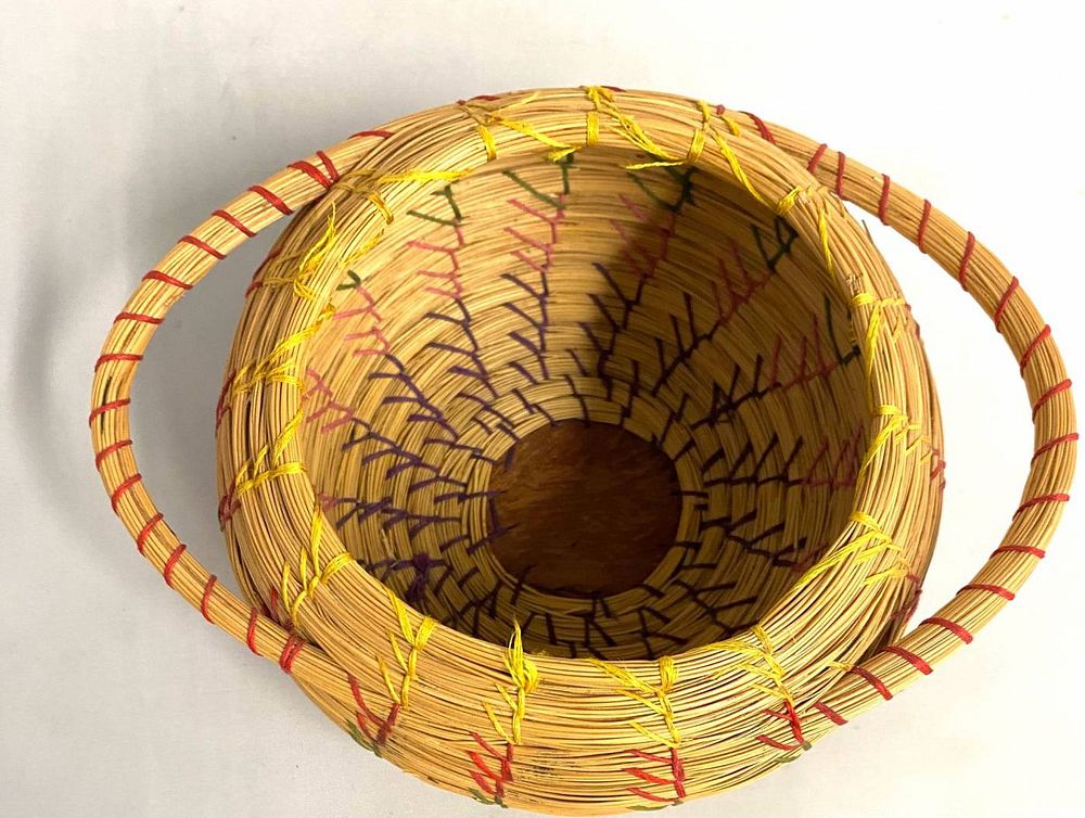 1996 Mary Billie Seminole Sweetgrass Basket | Maxsold