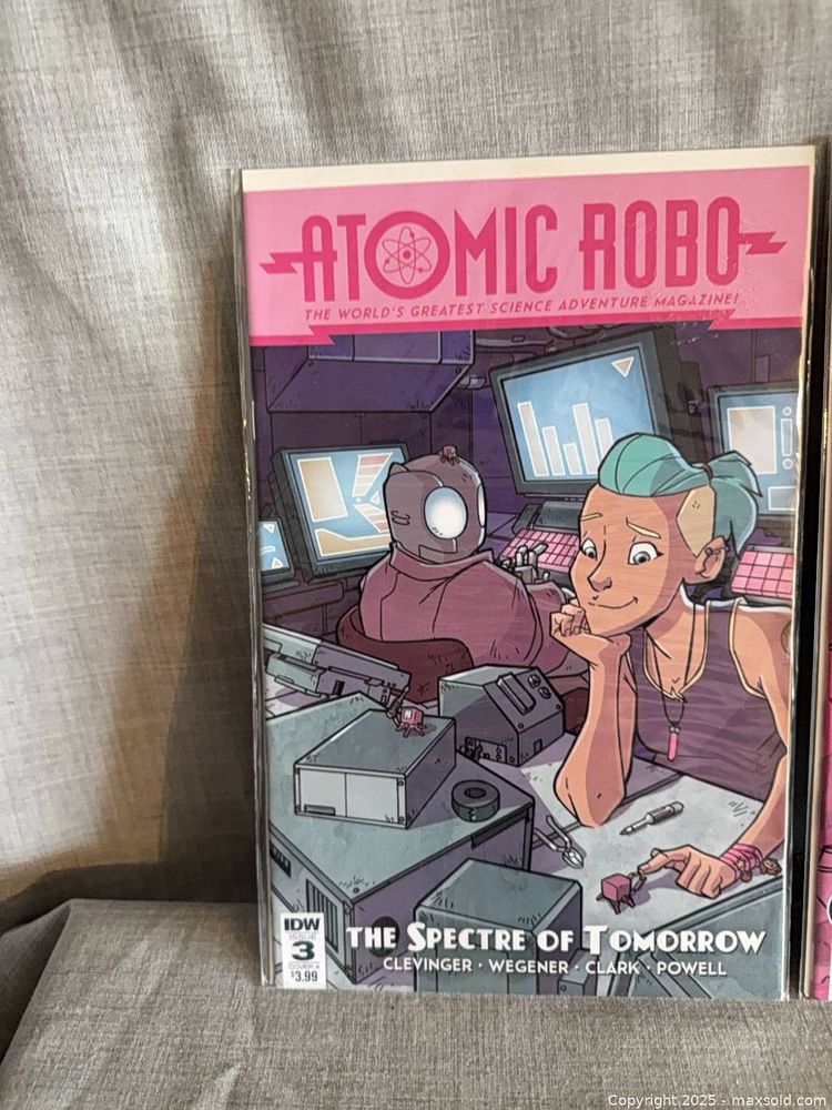 Atomic Robo Comics Issue #3 Pair | Maxsold