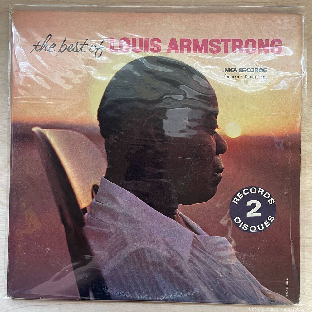 The Best of Louis Armstrong 2-LP vinyl set | Maxsold