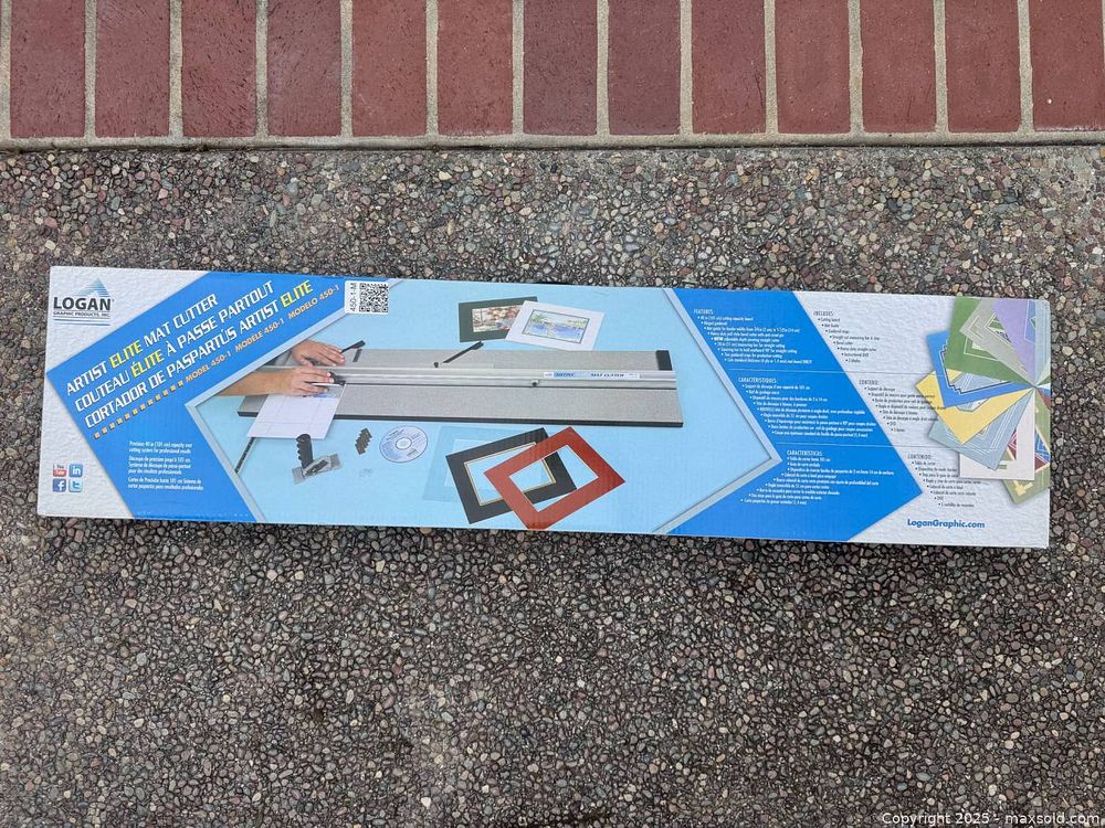 Logan 450-1 Artist Elite Mat Cutter, new in box | Maxsold