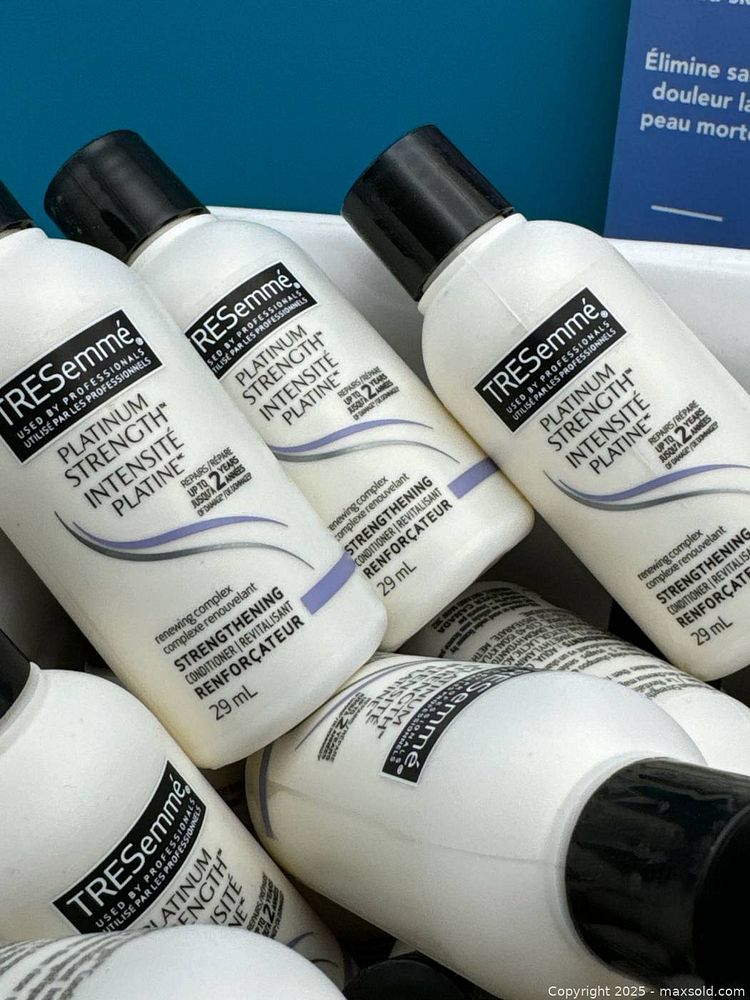 TRESemmé travel conditioners, boscia foot peel, ceramic pot | Maxsold