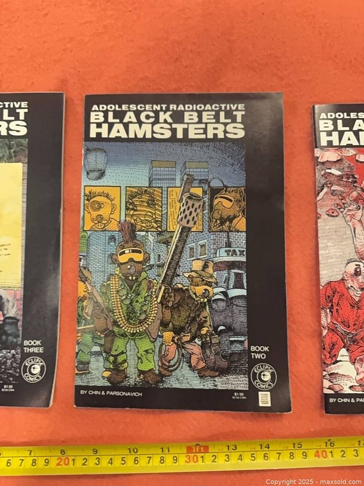 Adolescent Radioactive Black Belt Hamsters Issues 1-3 | Maxsold